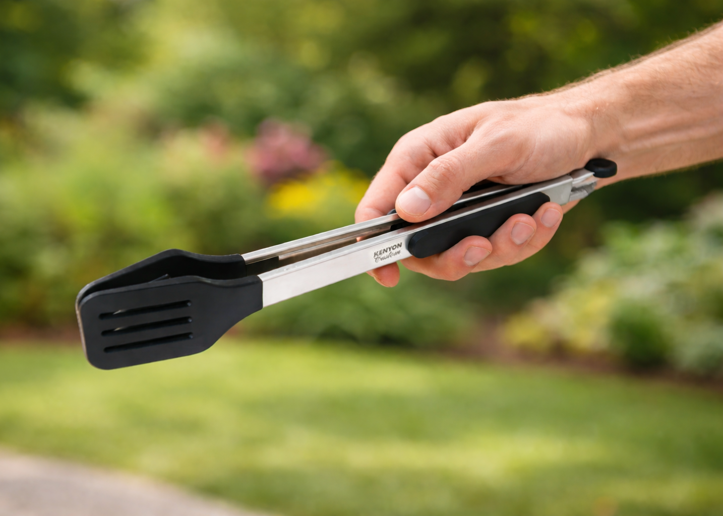 Stainless Steel Square Tongs | A70009