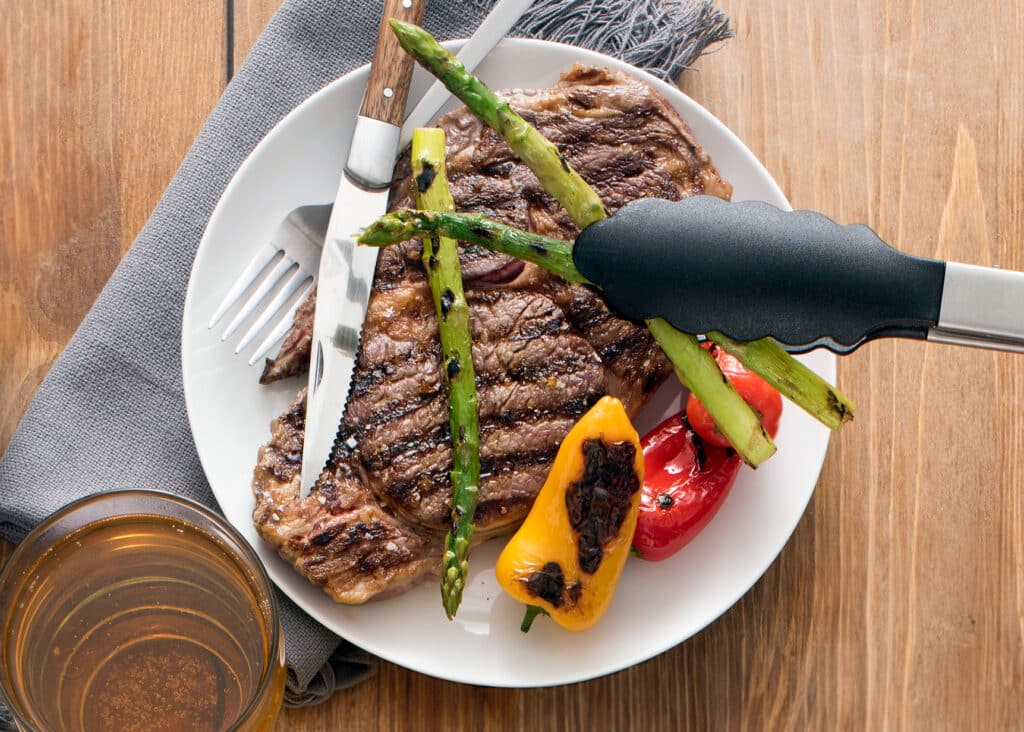 Kenyon Recipe | Steak and Asparagus