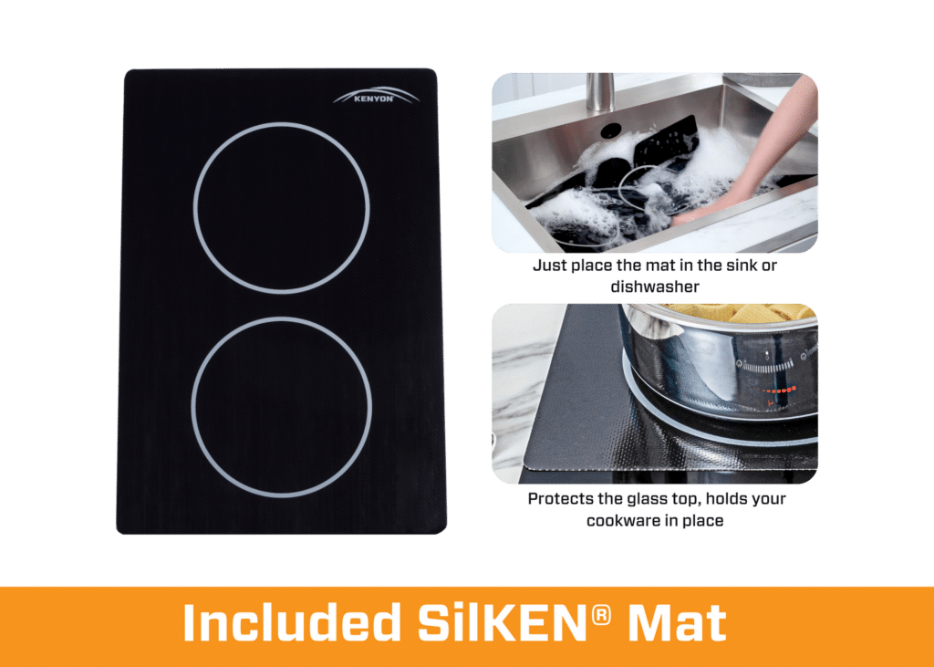Kenyon Signature® Induction Cooktop- 2 Burner, Portrait