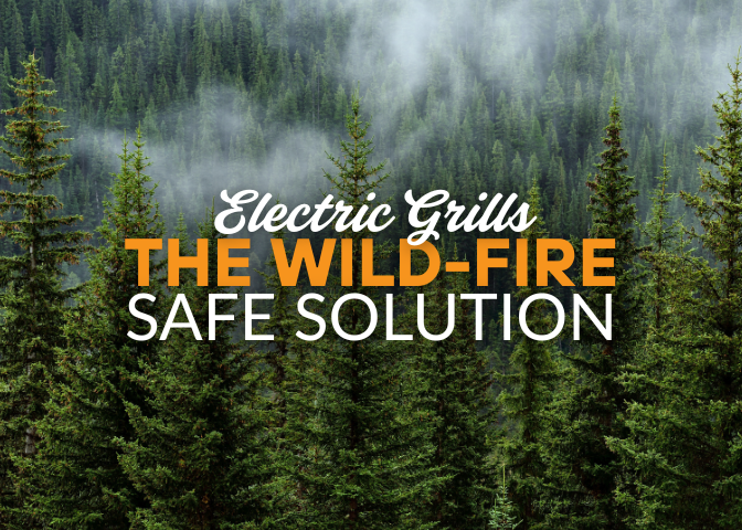 Electric Grills: The Wildfire-Safe Solution