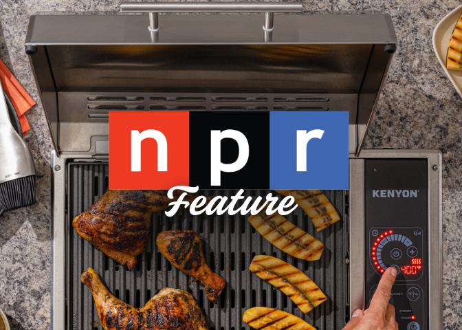 Kenyon Grills Gets NPR Spotlight for Climate-Friendly Grilling - Kenyon